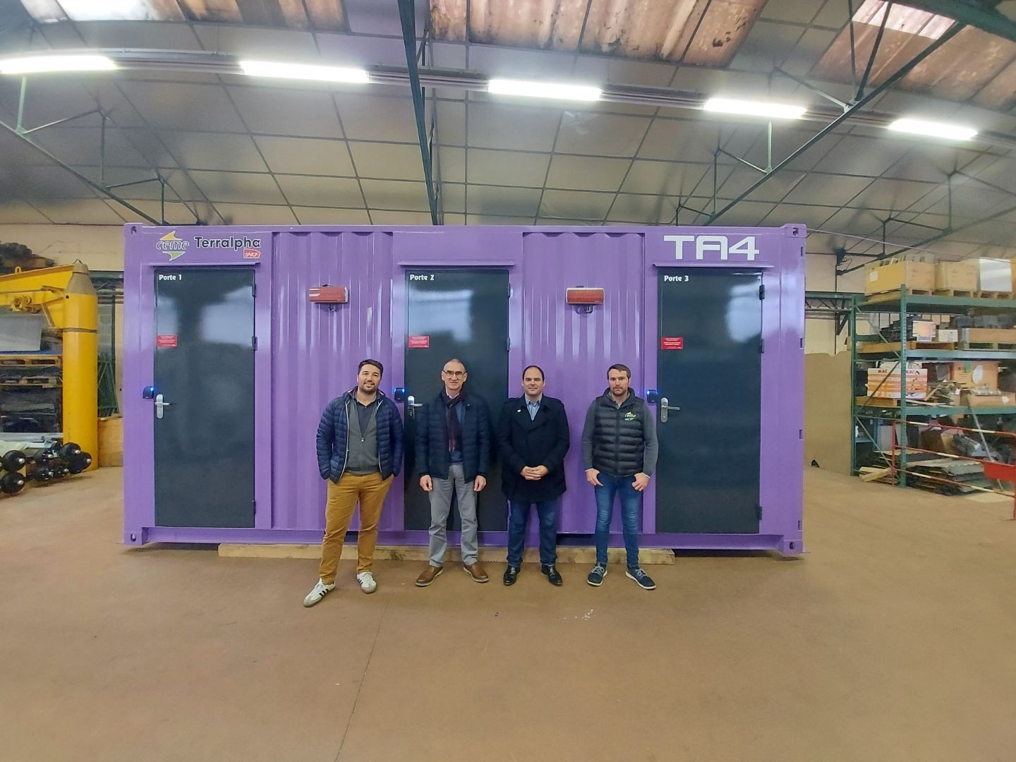 Container CEME - Calcub